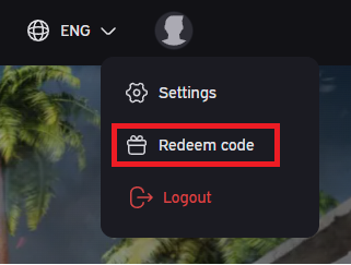 How to Redeem a Code? – Prism Ray Online Services